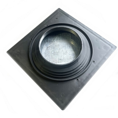 Clark Drain T1G3 440mm x 440mm x 52mm Recessed Square to Round Block ...