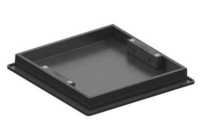 Clark Drain T1G3P 440mm x 440mm x 52mm (D) Overall Size Recessed Square ...