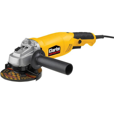 CLARKE ANGLE GRINDER 4.5" 115MM 1150W ELECTRIC 230V VARIABLE SPEED CON1150
