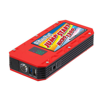 CLARKE JUMP STARTER 12V 1200A BATTERY BOOSTER LITHIUM LIGHT USB PORT ...
