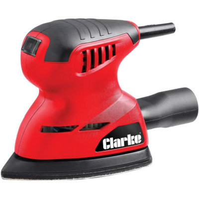 CLARKE PALM SANDER 125W DETAIL SANDER CORNER MOUSE ELECTRIC SANDING ...