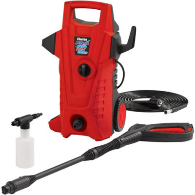 CLARKE PRESSURE WASHER 1400W 105 BAR JET WASH CAR & HOME GARDEN JETSTAR ...
