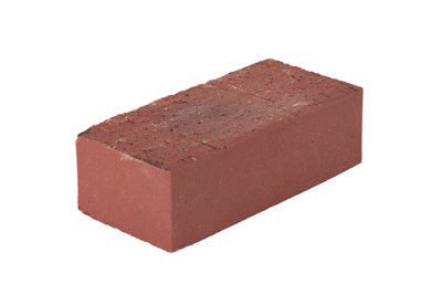 Buy Class B Engineering Brick Smooth Red Solid 65mm (x120 Bricks) at B&Q