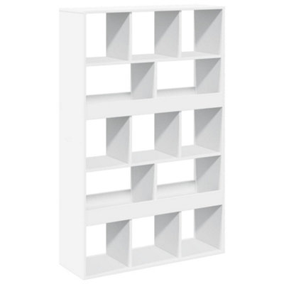 Classic Bookcase White 100x33x156.5 cm Engineered Wood