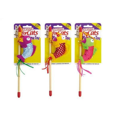Classic Catnip Fish Teaser 100mm - Pack of 6