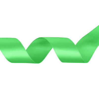 Classic Green Double Sided Satin Ribbon Polyester Ribbon Roll, 40mm x ...