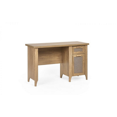 CLASSIC NATURAL OAK OFFICE DESK