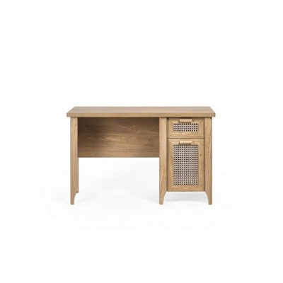 CLASSIC NATURAL OAK OFFICE DESK