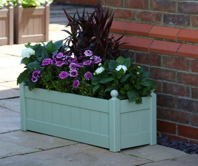 Classic Painted Trough in Heritage Sage