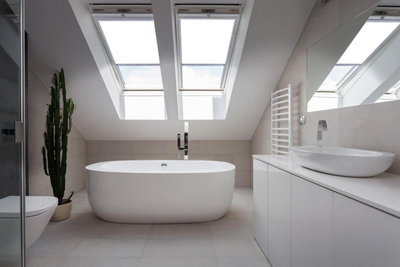 Classic Roof Blind Window Code (P04A) White for Keylite Roof Windows ...