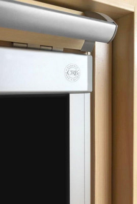 Classic Roof Blind Window Code (T01) Black for Keylite Roof Windows ...