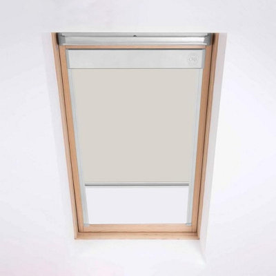 Classic Roof Blinds for VELUX Roof Windows, Blackout Blind Cream FK04