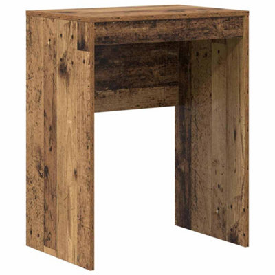 Classic Rustic Writing Desk Old wood Engineered Wood 60 x 40 x 76 cm
