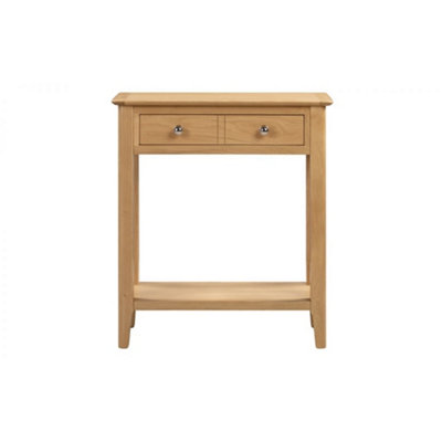 Classic Solid Oak Console Table