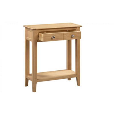 Classic Solid Oak Console Table