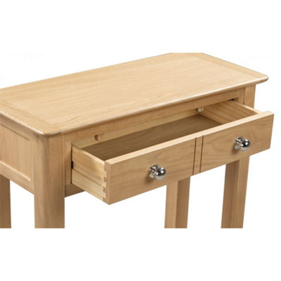 Classic Solid Oak Console Table
