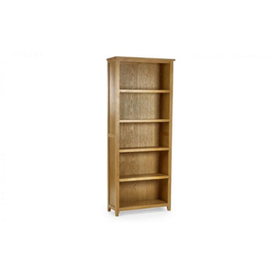 Classic Solid Oak Tall Bookcase