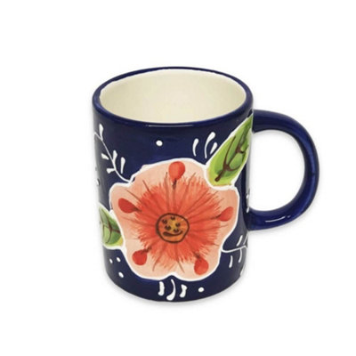 Classic Spanish Mugs Set of 6 Kitchen Dining Coffee Tea Hot Drinking ...