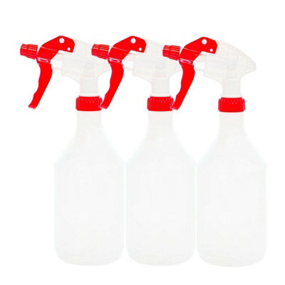 Clay Roberts Water Spray Bottles, Mist and Jet Settings, Pack of 3, Red ...