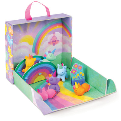 Claytopia Rainbow Unicorn World