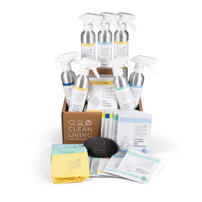 Clean Living Eco Friendly Complete Cleaning Kit | DIY at B&Q
