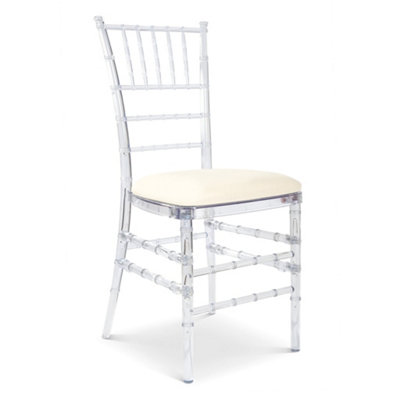 Clear Acrylic Chiavari Dining Chairs Wedding Event Chair