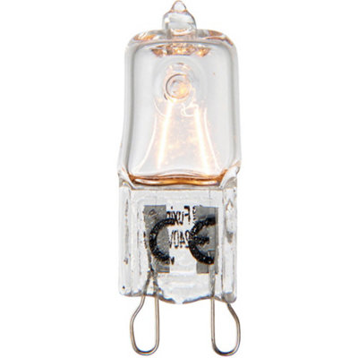 Clear Glass 28W G9 clear Capule Light Bulb - Dimmable Warm White ...