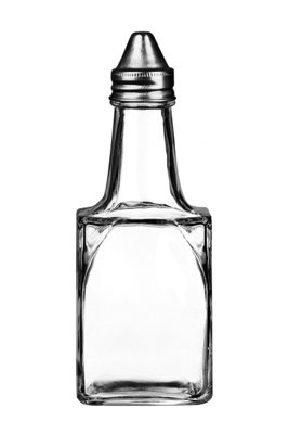 Clear Glass Oil and Vinegar Shaker
