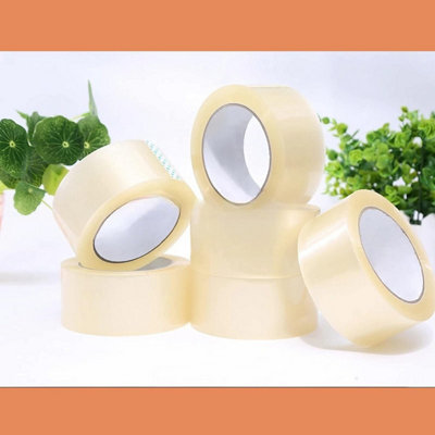 Clear Packing Tape 36 Rolls - 48mm x 66m Heavy Duty Sealing Tape