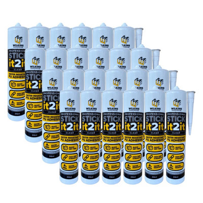 Clear PU Grab Adhesive 310ml Pack of 24
