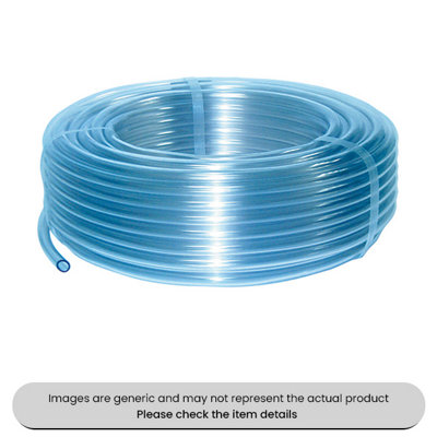 Clear PVC Tubing For Windscreen Washer 5MM, 30M Pack Qty 1