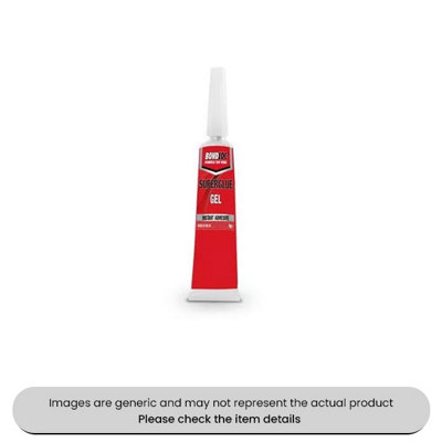 Clear Universal Bondloc Supergel 20G Instant Adhesive Pack Qty 1