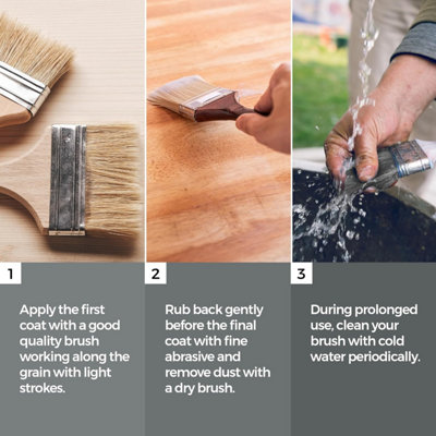 Clear Wood Varnish Extra Strong - Matt - 250ml - Littlefair's
