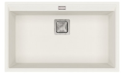 Clearwater Composite Granite Quarex Capri Large Bowl Blizzard White ...