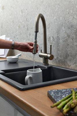Clearwater Toledo Kitchen Mixer Filter Pull Out Tap Filtered Water ...