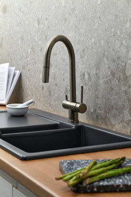 Clearwater Toledo Kitchen Mixer Filter Pull Out Tap Filtered Water ...