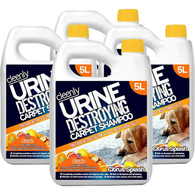 Cleenly Enzyme Destroying Carpet Shampoo Cleaning Detergent (20 litres ...