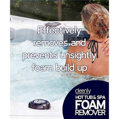 Cleenly Hot Tub & Spa Foam Remover for Defoaming - Anti Foam for Hot ...