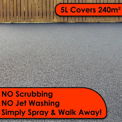 Cleenly Resin Driveway Cleaner Simply Spray and Walk Away Free From ...