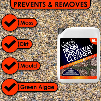 Cleenly Resin Driveway Cleaner Simply Spray and Walk Away Free From ...