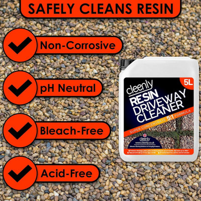 Cleenly Resin Driveway Cleaner Simply Spray and Walk Away Free From ...