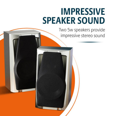 Cleveland Compact Hi-Fi Stacking System - Plays Vinyl, CDs, Tapes ...