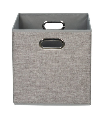 Clever Cube Fabric Insert 2 Pack Woven Silver