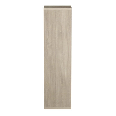 Clever Cube Rectangle 4 Compartment Storage Unit Light Oak
