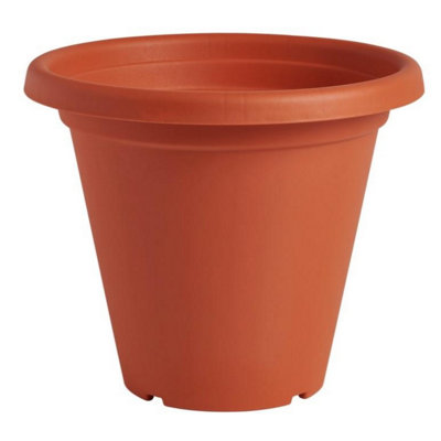 Clever Pots Round Plant Pot Terracotta (24cm x 30cm) | DIY at B&Q