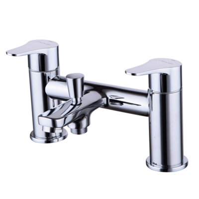 Clever Urban Bathroom Bath & Shower Mixer Tap With Shower Kit Chrome