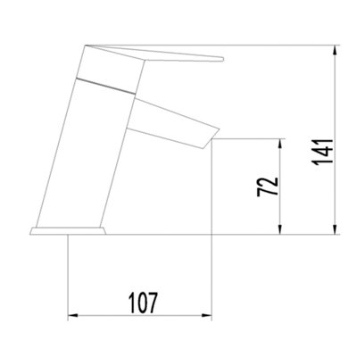 Clever Ventu Bathroom Bath Filler Tap Chrome