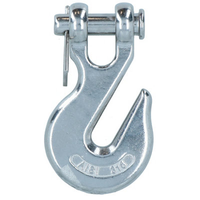 Clevis End Grab Hook Stainless Steel for 12mm (1/2in) Chain Lifting ...