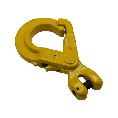 Clevis Self Locking Hook Lifting 10MM Grade 8 with Grip Latch (G8 3.15 Ton Chain Sling Lift)