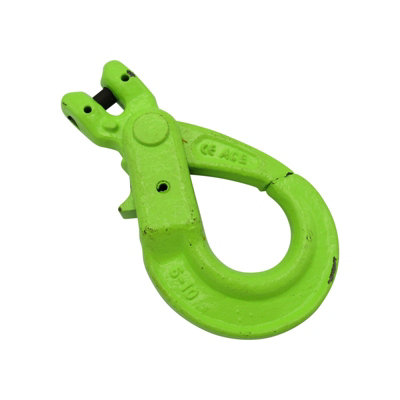 Clevis Self Locking Lifting Hook with Grip Latch 10MM Grade 100 (Chain ...